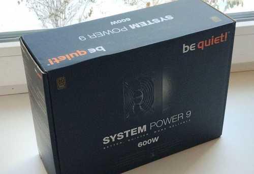 Блок питания be quiet System Power 600W