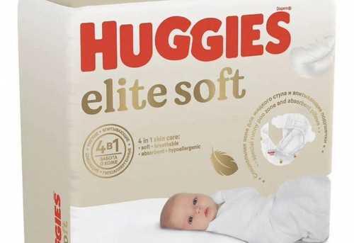 Подгузники Huggies Elite Soft 1 и 2 размер 20 шт