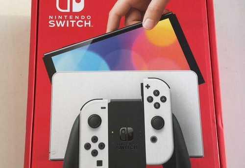 Новая прошитая чипом Nintendo Switch Oled