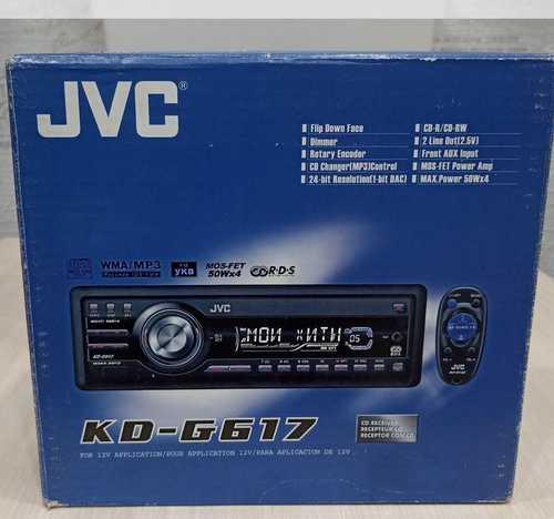 Магнитола JVC KD-G617