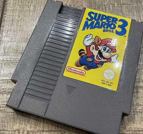 Картридж Super Mario Bros. 3 Nintendo Nes