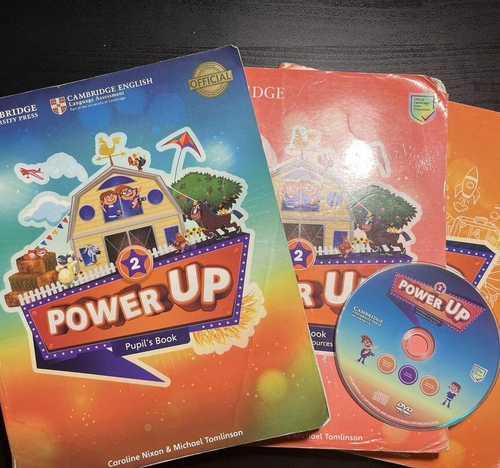 Комплект учебников Power Up 2