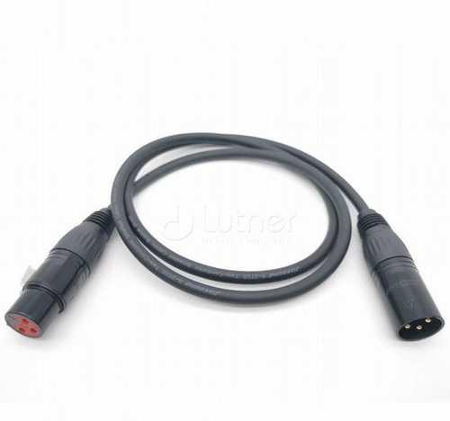 E2-XLR-M-F-2500-0 Кабель микрофонный 25м, ZZcable