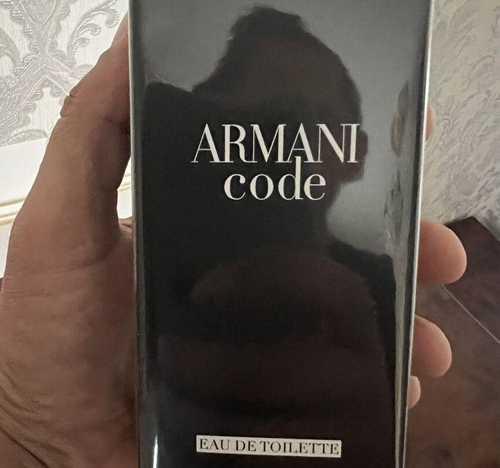 Туалетная вода мужская armani code