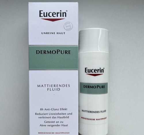 Увлажняющий матирующий флюид Eucerin