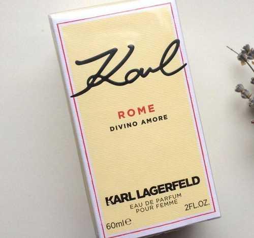 Новая туалетная вода karl lagerfeld rome 60 мл