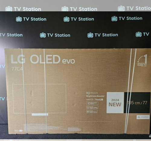 Новые LG Oled77C4LA Oled телевизоры. Гарантия