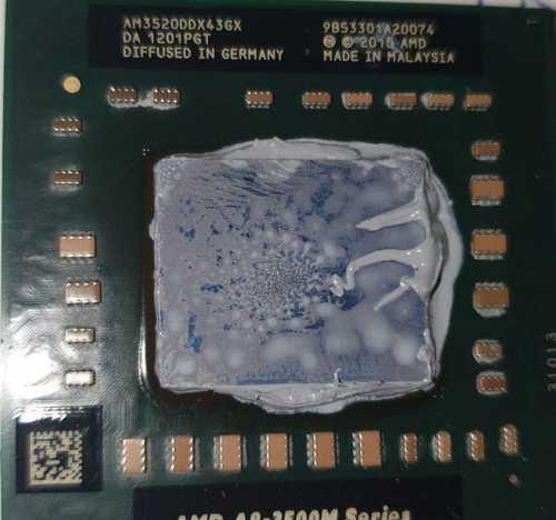 Процессор amd a8 3520m am3520ddx43gx