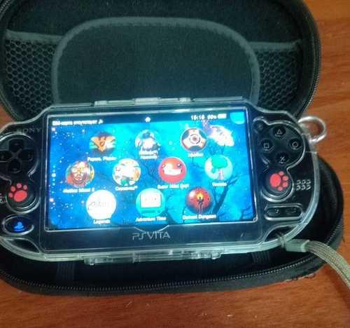 Портативная игровая приставка ps vita