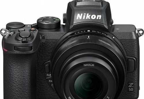 Фотоаппарат nikon Z50 Kit 16-50mm VR новый
