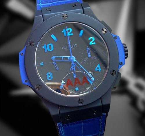 Hublot Big Bang All Black Blue 44mm