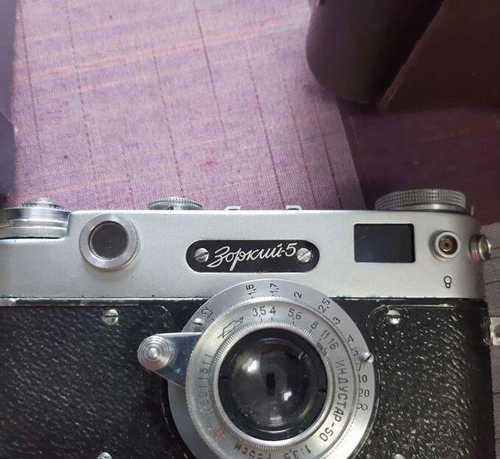 Плёночный фотоаппарат Зоркий -5