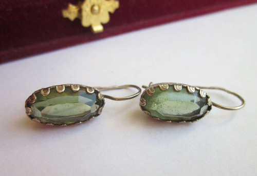Серебряные Серьги 875 СССР