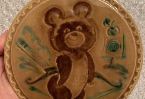 Олимпийский мишка 1980 керамика