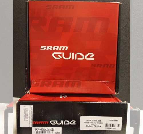 Дисковые тормоза для велосипеда Sram guide