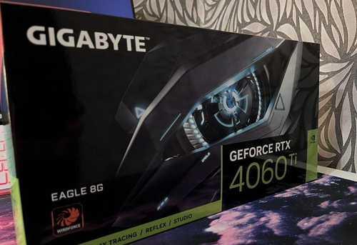 Новая RTX 4060ti gigabyte eagle 8gb