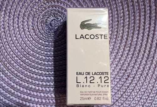 Lacoste l.12.12 blanc духи мужские Лакост