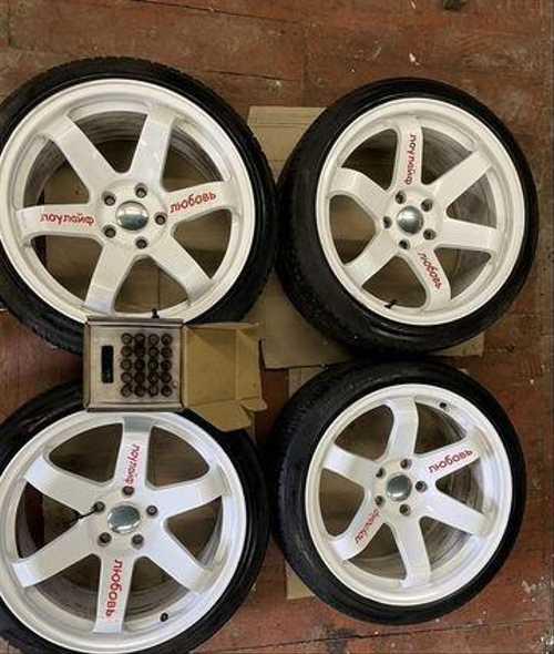 Rays volk racing te37 r18