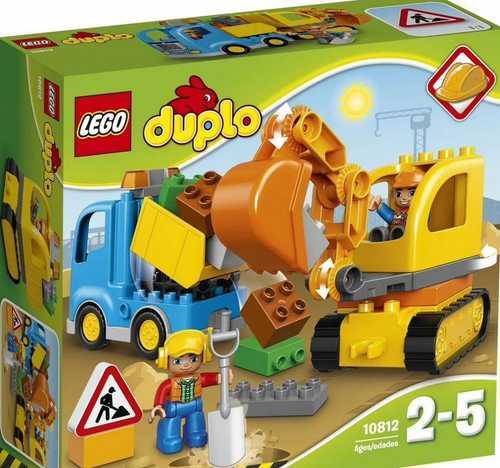 Lego duplo Грузовик и гусеничный экскаватор(10812)