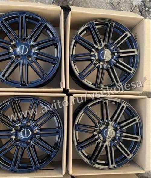 Ford focuss 2,3 r17 vossen cv4 black новые диски
