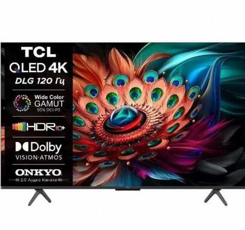 Qled телевизоры TCL50С655 и 43C655, 120Гц, Новый