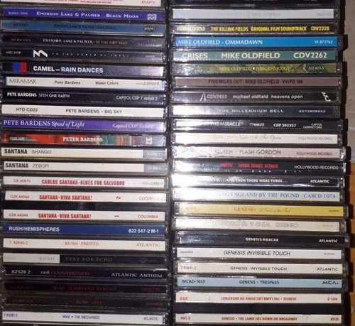 Фирменные CD Judas Priest, Queen, Mike Oldfield