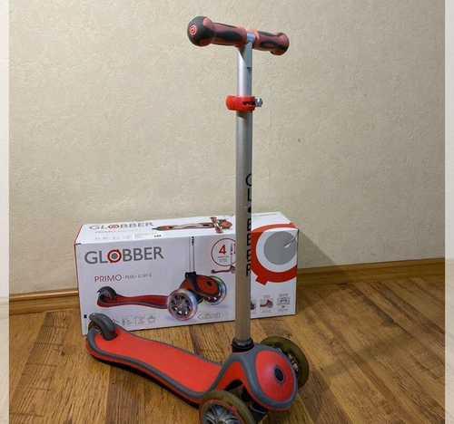 Трехколесный самокат Globber primo plus light