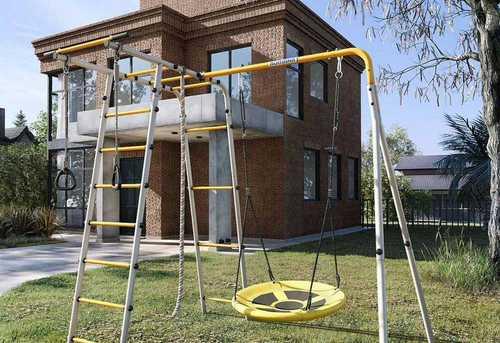 Детский спортивный комплекс для дачи Лесная поляна