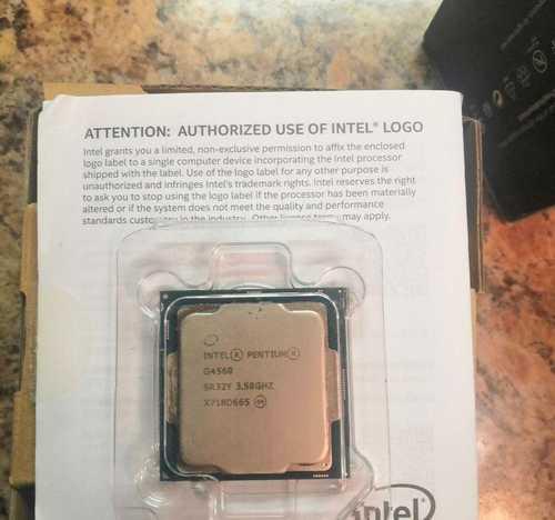 Процессор intel pentium g4560 3.50GHZ