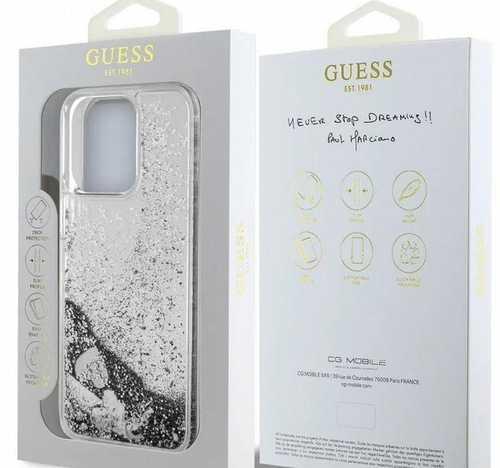 Оригинальный чехол Guess, на iPhone 16 pro max