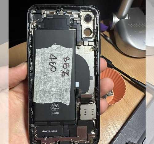 Корпус в сборе iPhone 11 черный, сост 9.9/10