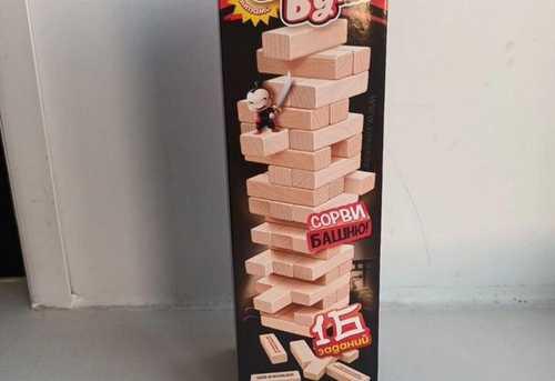 Настольная игра Падающая башня (Дженга)