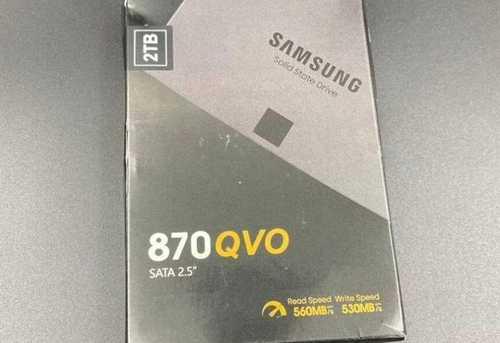 Samsung 2тб Внутренний SSD-диск 870 QVO 2T (Арт.76