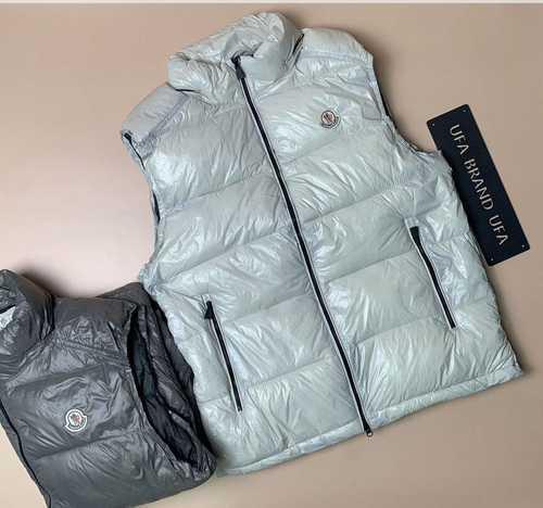 Жилетка moncler глянцевая