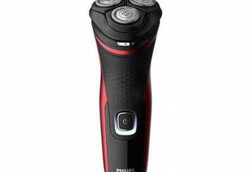 Электробритва Philips S1333/41, черный и красный