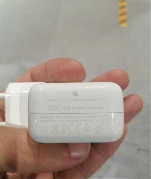 Блок питания для Apple 12W USB A1401 5.2V 2.4А