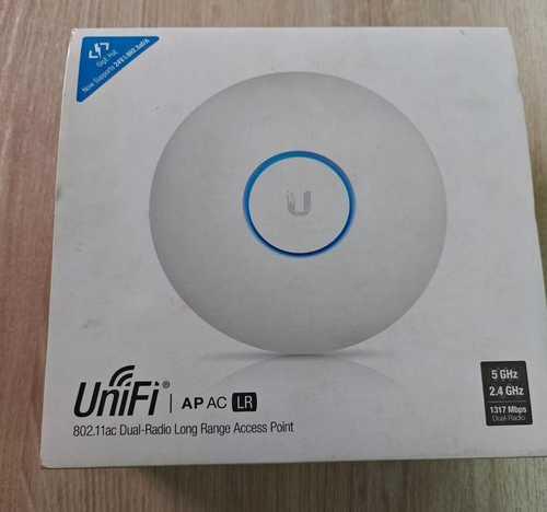 Точка доступа ubiquiti UAP-AC-LR UniFi PoE Access