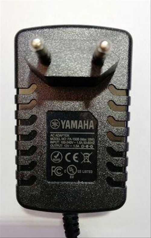 Блок питания синтезатора Yamaha 12V 1,5A