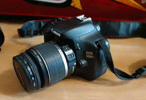 Фотоаппарат canon EOS 550d Полный комплект