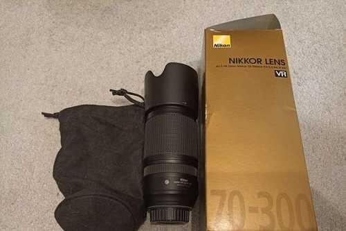 Nikon AF-S nikkor 70-300mm f/4.5-5.6G IF-ED VR