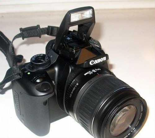 Зеркальный фотоаппарат canon 400d kit
