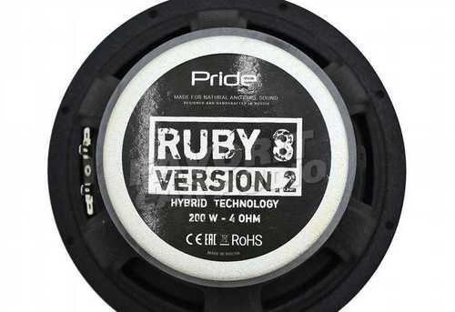 Эстрадная акустика динамики Pride Ruby 8" v.2