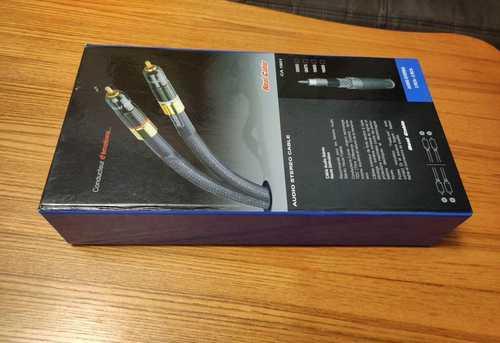 Межблочный кабель 2 rca Real Cable 0,5m