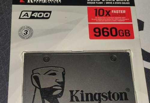 Новый SSD Kingston A400 960GB