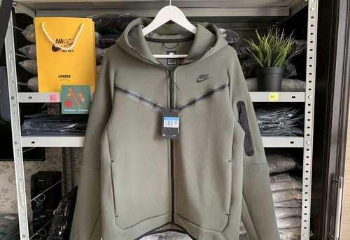 Кофта Nike Tech Fleece болотный