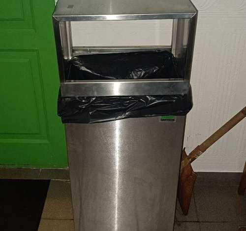 Урна (бак для мусора) из нержавеющей стали 250 л