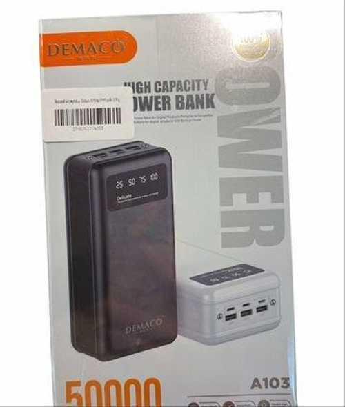 Внешний аккумулятор power bank Demaco A103