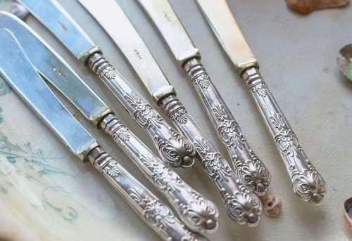 Винтажные серебряные ножи стерлинговое серебро