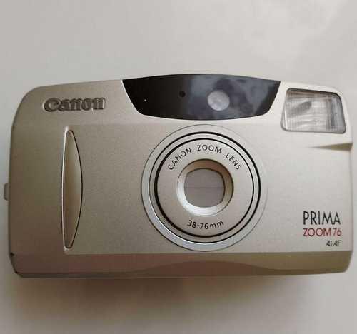 Пленочный фотоаппарат canon prima zoom 76