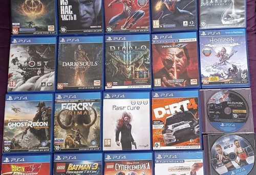 Диски для PS4 Много отличных игр